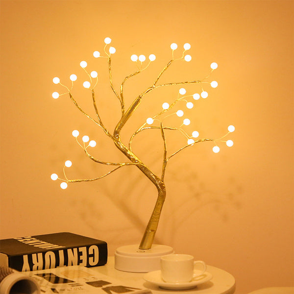 Elegant Pearls LED Tree Lights – ValasMall-India